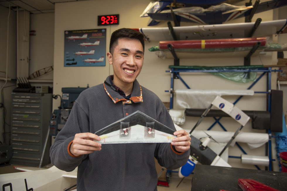 Victory Circle Student Nathan Sam Wows at NASA - Base 11